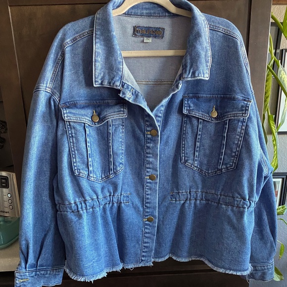 Maurices | Jackets & Coats | Plus Size Maurices Jean Jacket Size 3x ...